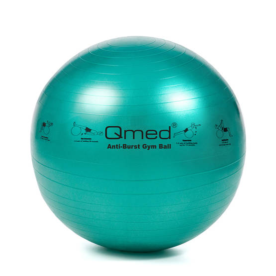 Qmed ABS GYM Ball Gymboll, grön, 65 cm - Avoris webbutik